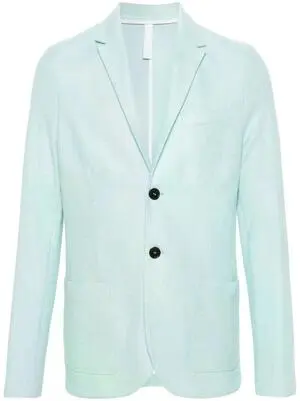 Harris Wharf London Single-breasted Honeycomb Blazer
