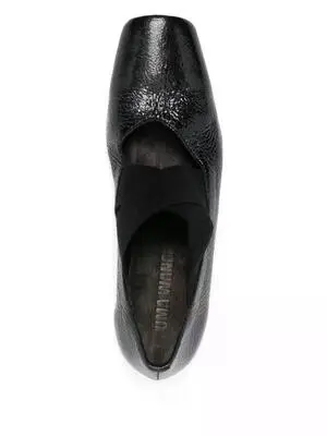 UMA WANG Patent Ballet Flats - Black