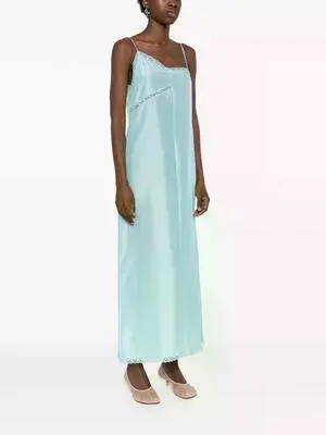 MAISON MARGIELA Asymmetric Silk Maxi Dress