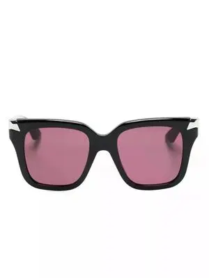 Alexander McQueen Square-frame Sunglasses - Black