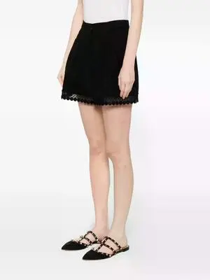 Shiatzy Chen Plenteous Openwork Shorts