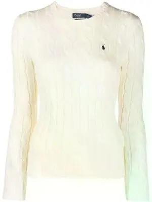 Polo Ralph Lauren Cable-Knit Sweater Neutrals