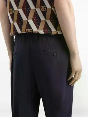 Dolce & Gabbana Silk-blend Trousers
