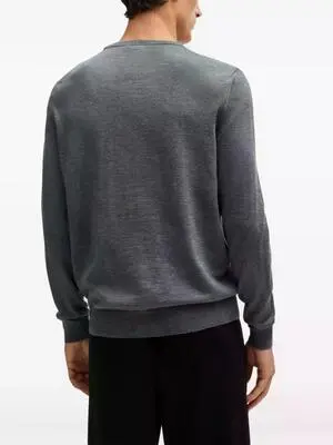 BOSS Crew Neck Jumper - Grey