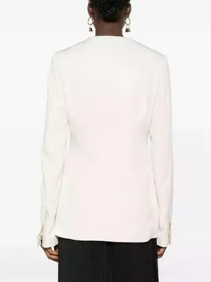 TOTEME Collarless Cinched Jacket
