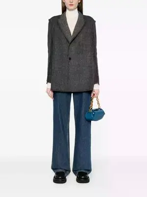 JNBY Textured Wool-blend Blazer