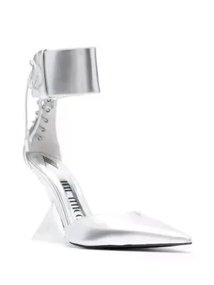 Attico Morgan 105mm Wedge Pumps