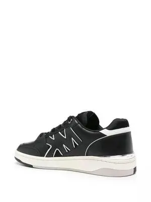 Michael Kors Rebel Leather Sneakers - Black