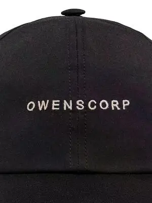 Rick Owens Embroidered Logo Cap - Black