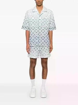 Casablanca Monogram-gradient Towelling Shirt