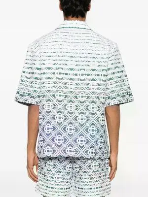 Casablanca Monogram-gradient Towelling Shirt