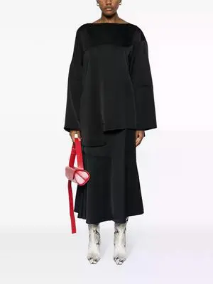 JIL SANDER Long-sleeve Panelled Shirt