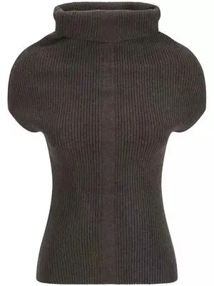 Rick Owens Sl Crater Knitted Top