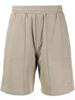 Helmut Lang Logo-embroidered Tape Track Shorts