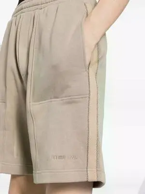 Helmut Lang Logo-embroidered Tape Track Shorts