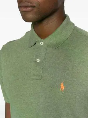 Polo Ralph Lauren Embroidered-logo Piqué Polo Shirt