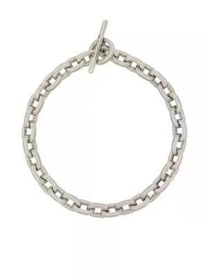 M. Cohen The Mina Cuadro Chain-link Bracelet - Silver