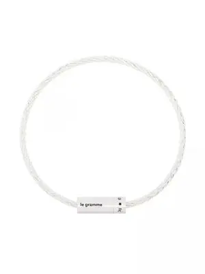 Le Gramme Le 9g Brushed Cable Bracelet - Silver