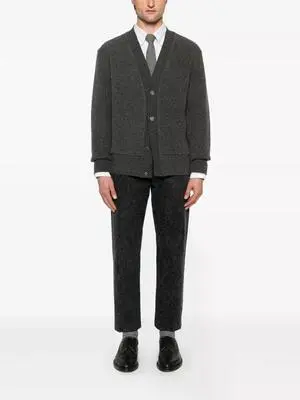 Thom Browne V-neck Wool Cardigan