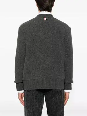 Thom Browne V-neck Wool Cardigan