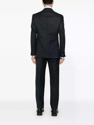 LARDINI Virgin Wool Suit - Blue