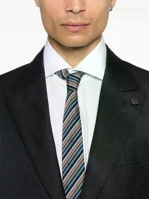 LARDINI Virgin Wool Suit - Blue