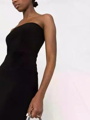 Norma Kamali Mid-length Strapless Dress