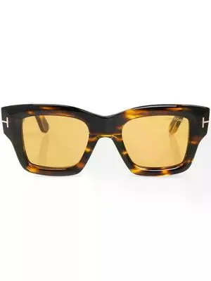 TOM FORD Square-frame Sunglasses - Brown