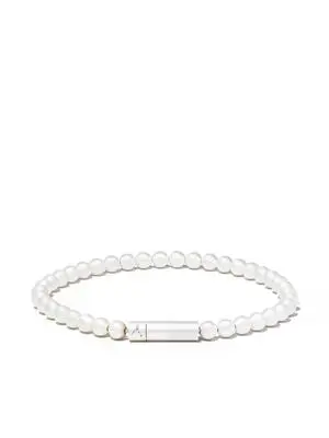 Le Gramme Le 25g Beaded Bracelet - Silver