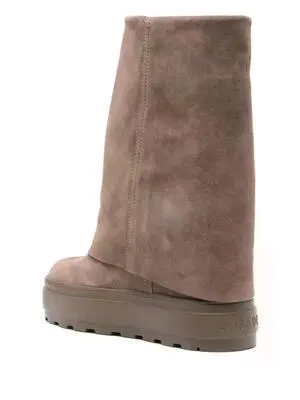 Casadei Suede Boots - Grey
