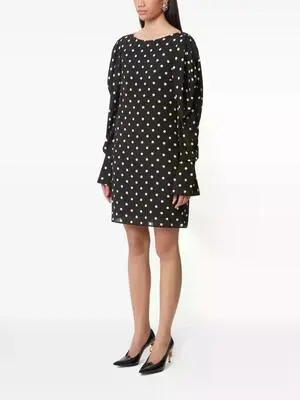Nina Ricci Polka-dot Print Shift Dress