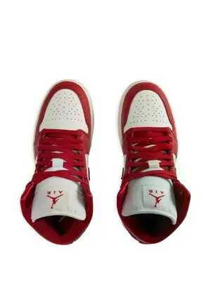 JORDAN Air 1 Mid Se Sneakers - Red