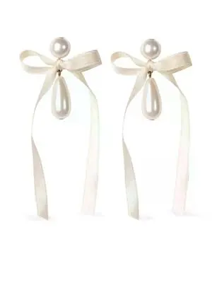 JENNIFER BEHR Sylvie Bow-detail Earrings
