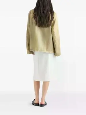 Prada Leather Jacket - Green