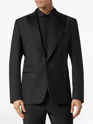 Philipp Plein Beaded Peak-lapel Blazer