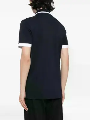 BOSS Logo-print Cotton Polo Shirt