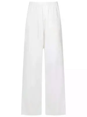 AMIR SLAMA Elasticated-waistband Straight-leg Trousers