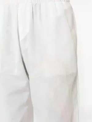 AMIR SLAMA Elasticated-waistband Straight-leg Trousers
