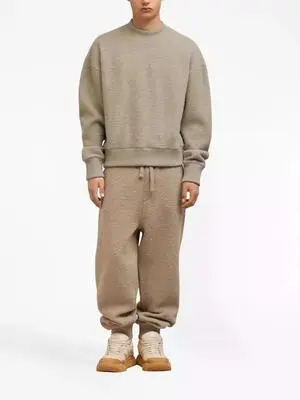 AMI Paris Crew-neck Fleece Sweatshirt