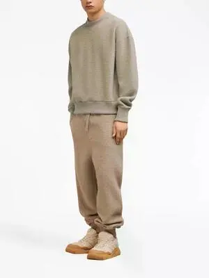 AMI Paris Crew-neck Fleece Sweatshirt
