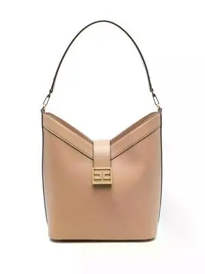 Elisabetta Franchi Logo-buckle Shoulder Bag