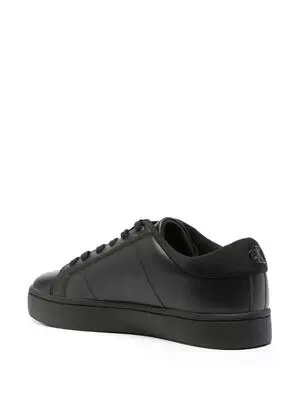 Calvin Klein Debossed-logo Leather Sneakers