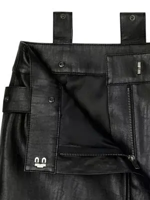 STUDIO TOMBOY Leather Layered Skirt