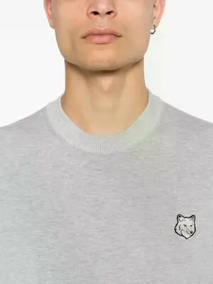 Maison Kitsuné Fox-motif Knitted Jumper