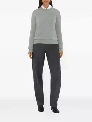 Burberry Intarsia-knit Logo Cashmere Jumper