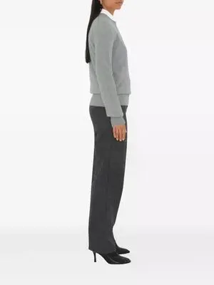 Burberry Intarsia-knit Logo Cashmere Jumper