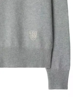 Burberry Intarsia-knit Logo Cashmere Jumper