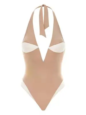 NOIRE SWIMWEAR Sienna One-piece Swimsuit - Neutrals