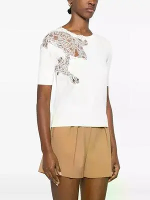 Ermanno Scervino Crystal-embellished T-shirt