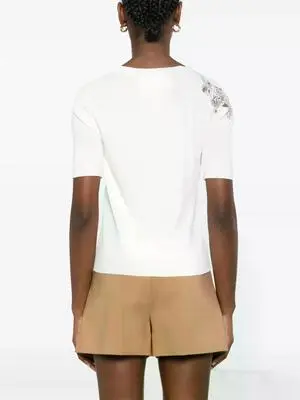 Ermanno Scervino Crystal-embellished T-shirt